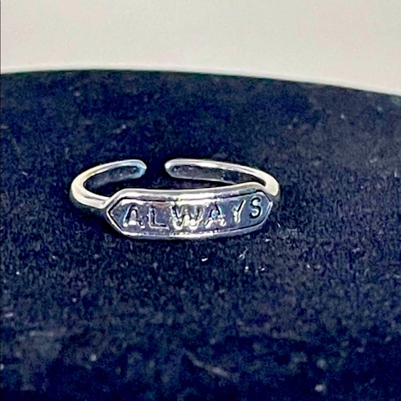 Jewelry | Harry Potter Silver Severus Snape Always Ring | Poshmark